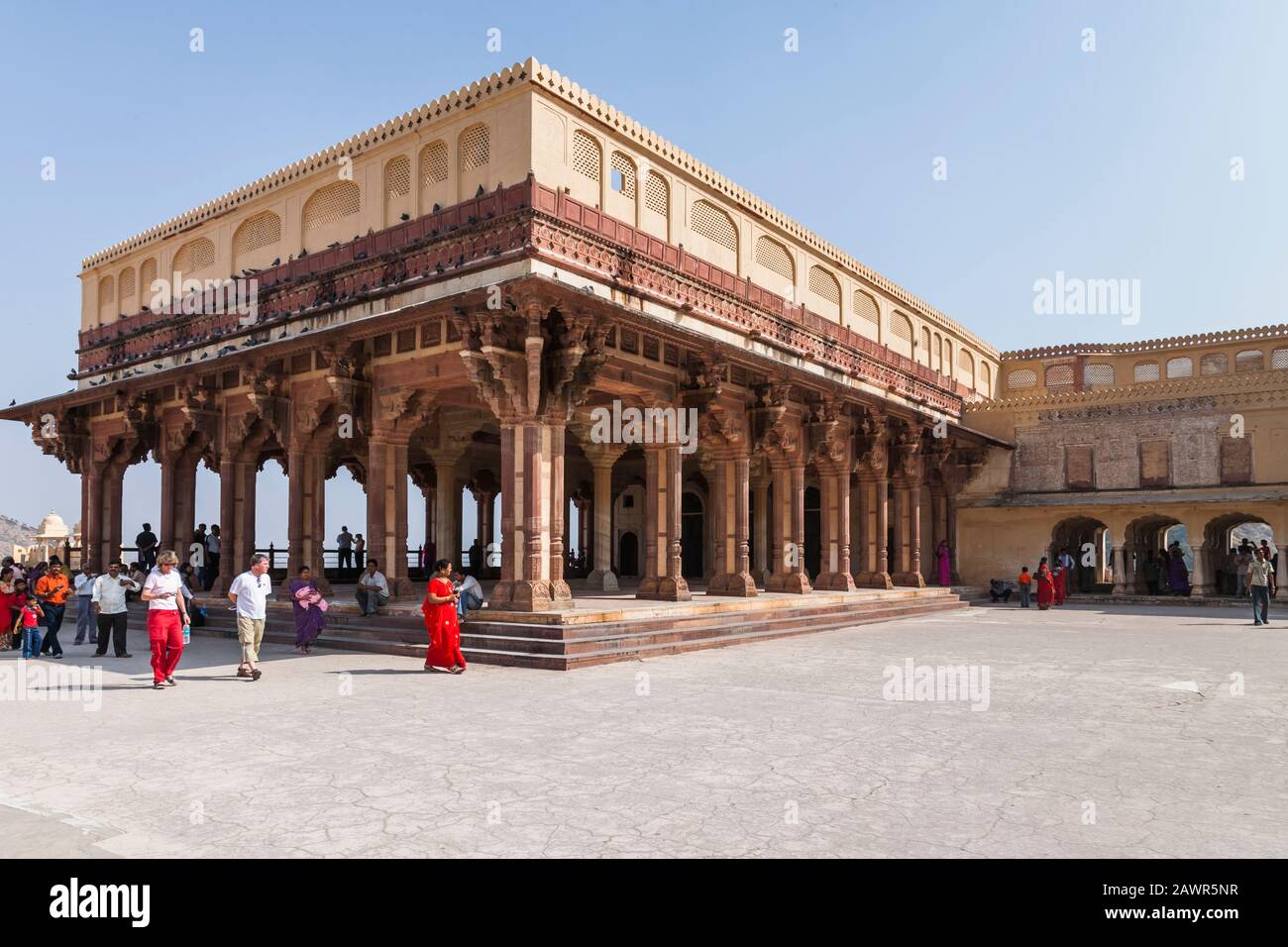 Amer fort and the amber palace hi-res stock photography and images - Alamy