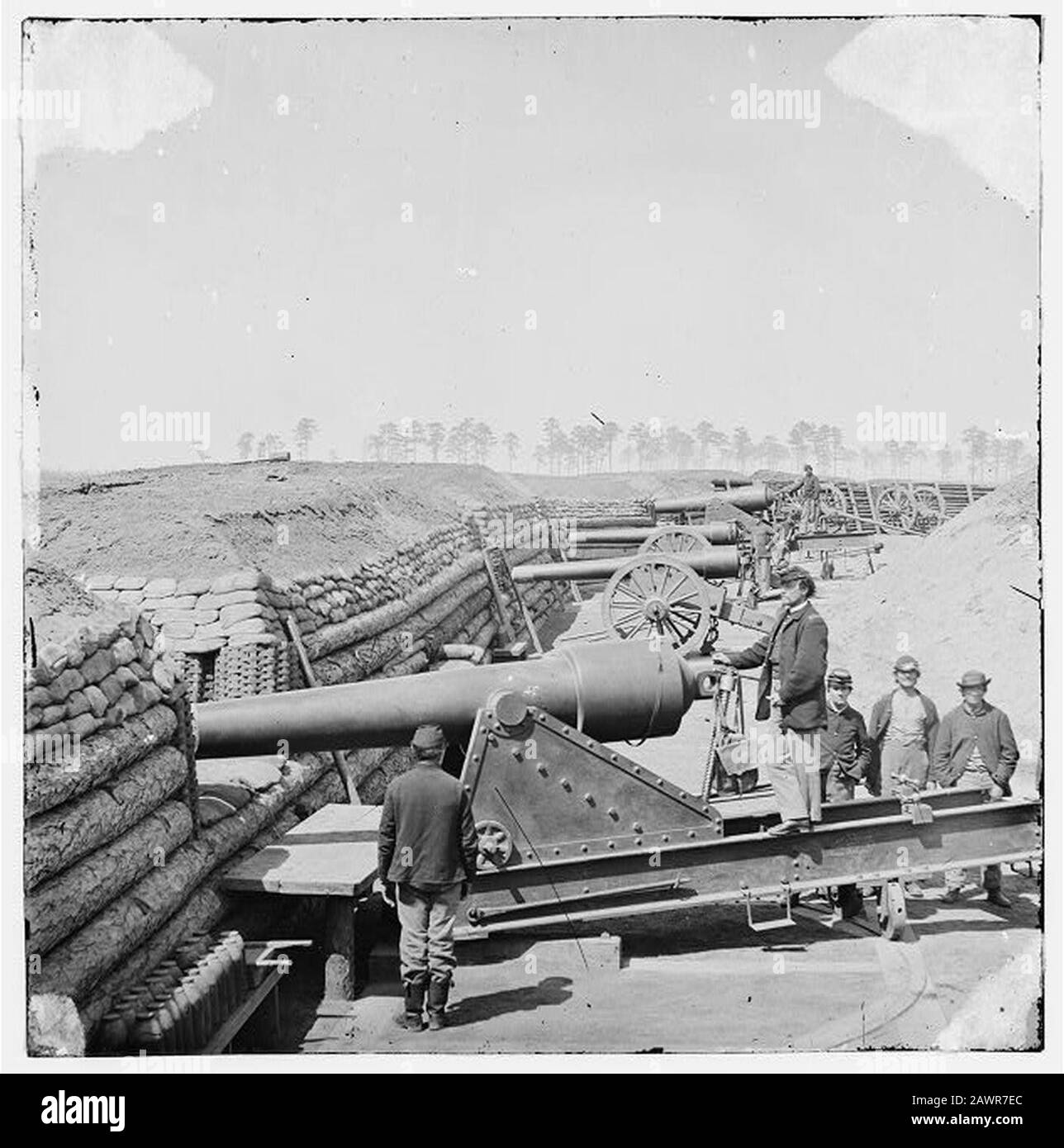 Fort Brady Virginia 1864 Stock Photo - Alamy