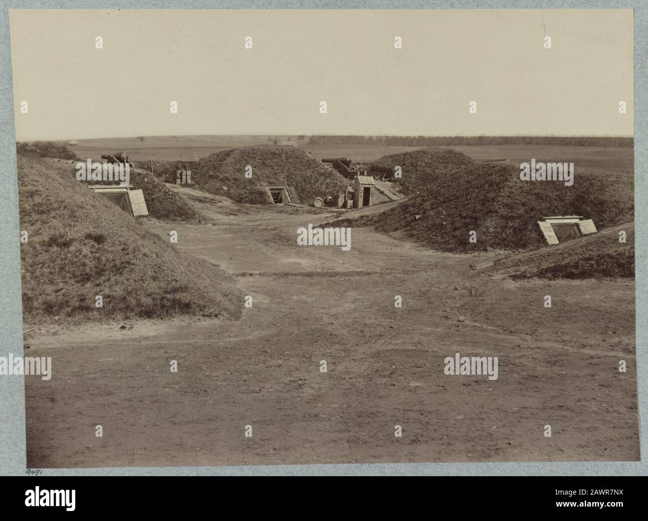 Fort Darling, Drewry's Bluff, James River, Va Stock Photo - Alamy