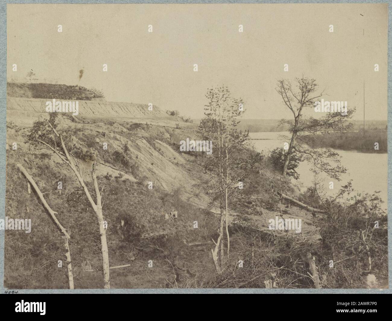 Fort Darling, Drewry's Bluff, James River, Va Stock Photo - Alamy