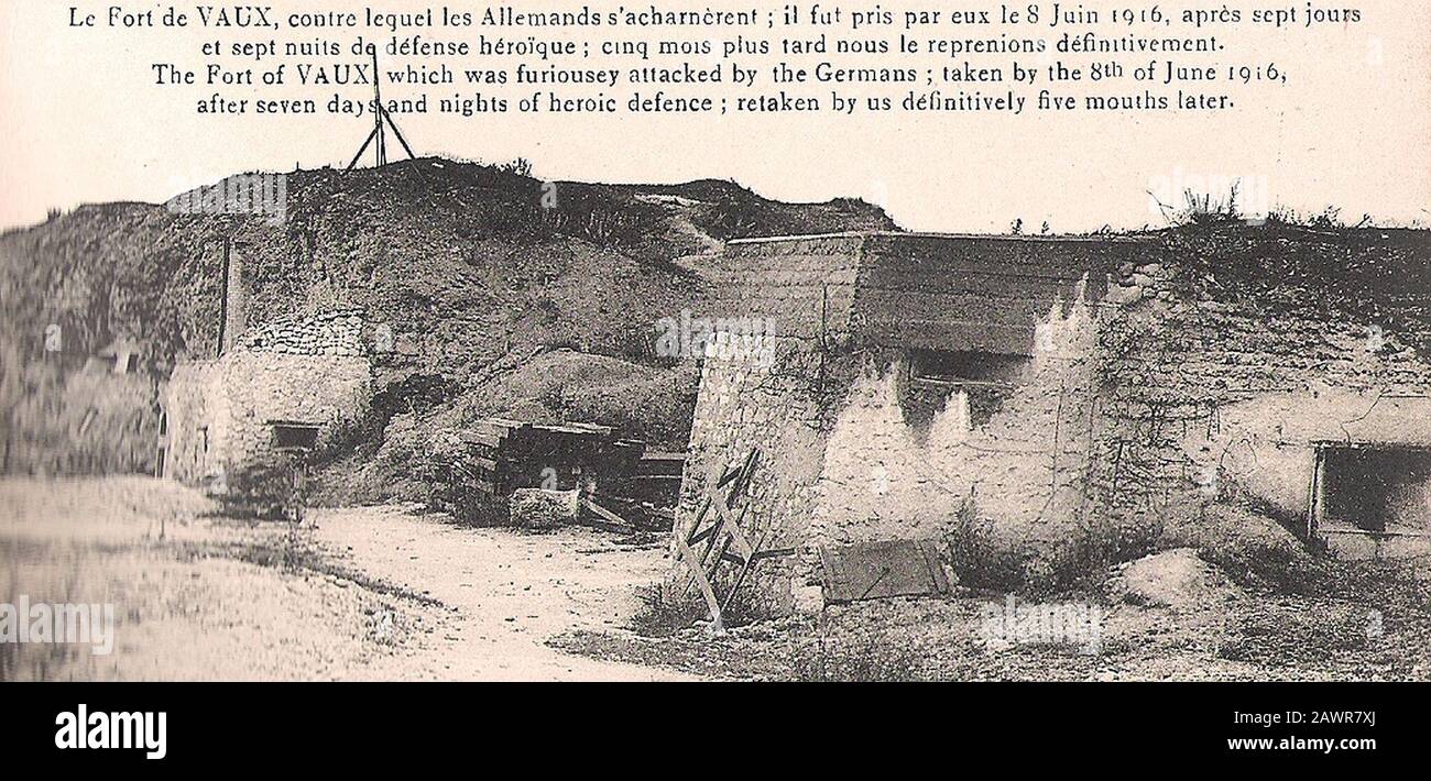 Fort de vaux hi-res stock photography and images - Alamy