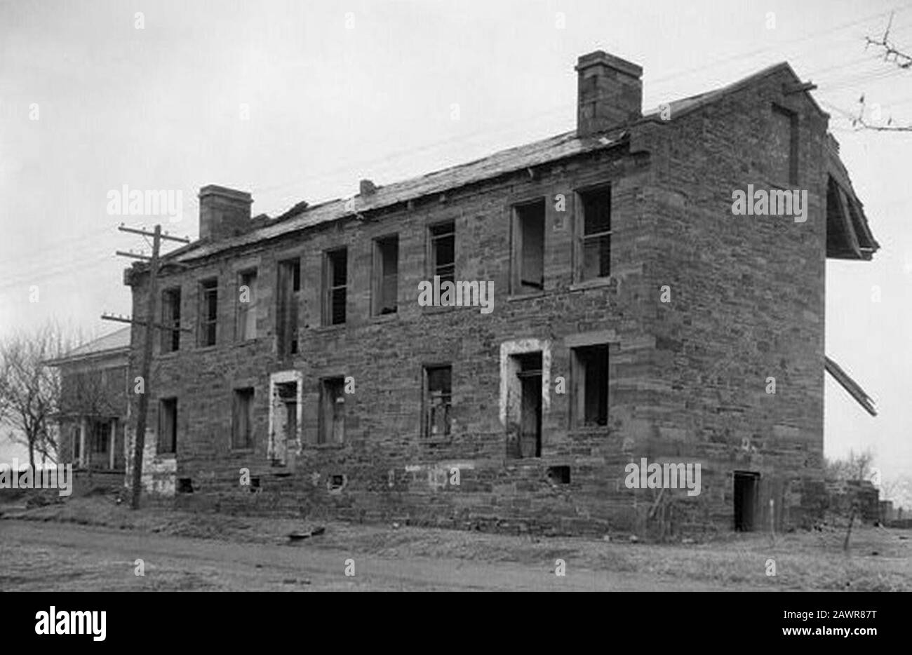 Fort gibson oklahoma Black and White Stock Photos & Images - Alamy