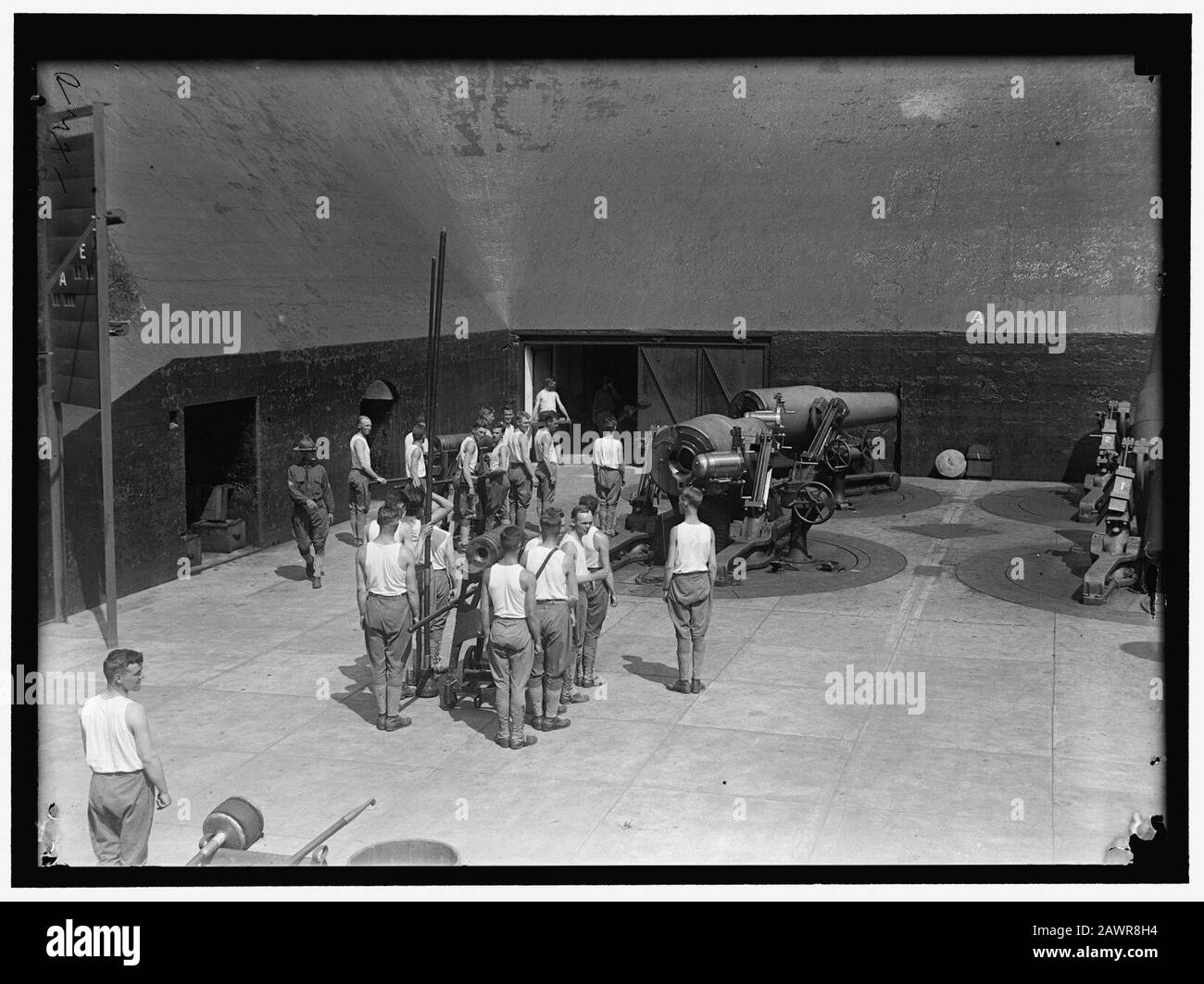 Fort interior Black and White Stock Photos & Images - Alamy