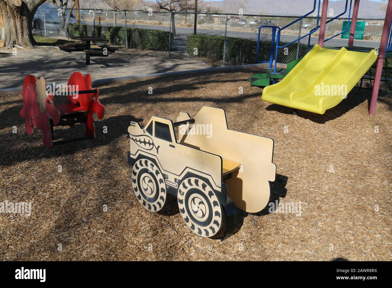 Children playground slide background hi-res stock photography and ...