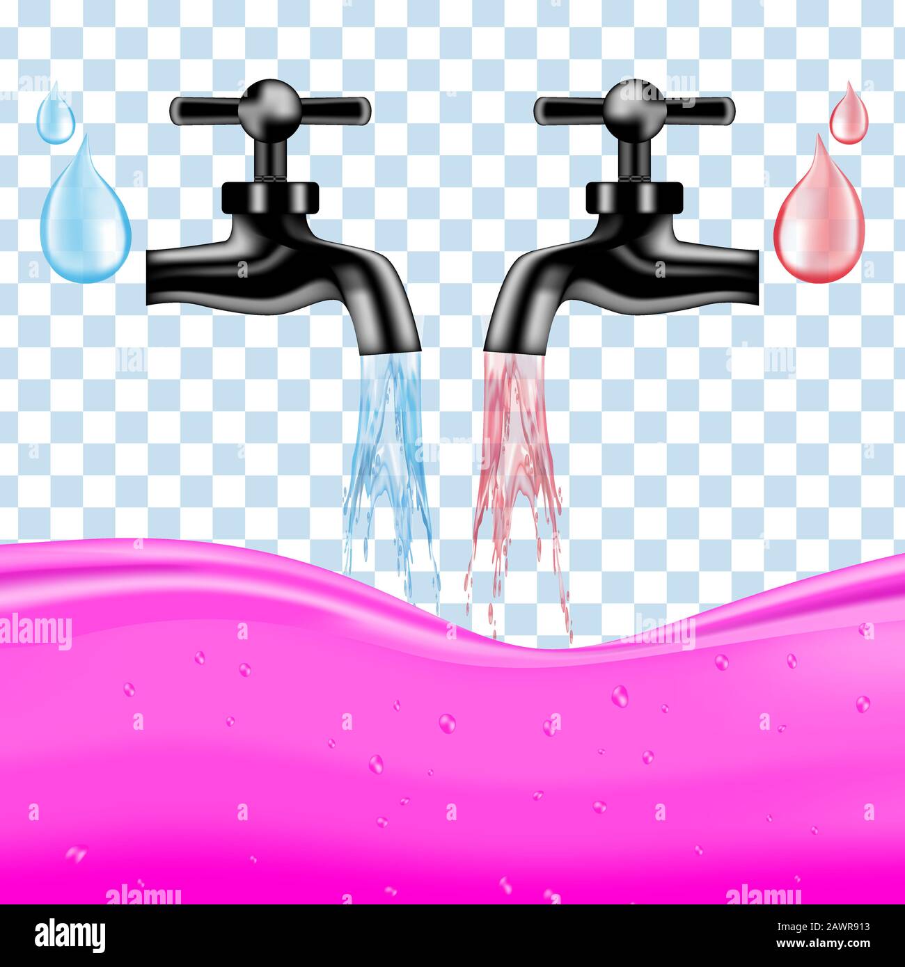 Hydration valve Stock Vector Images - Alamy