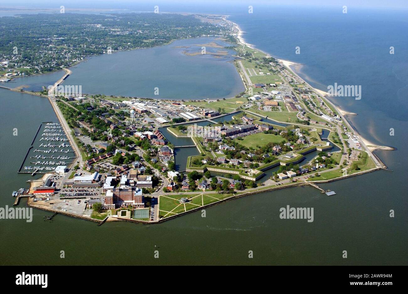 Historic fort monroe hi-res stock photography and images - Alamy