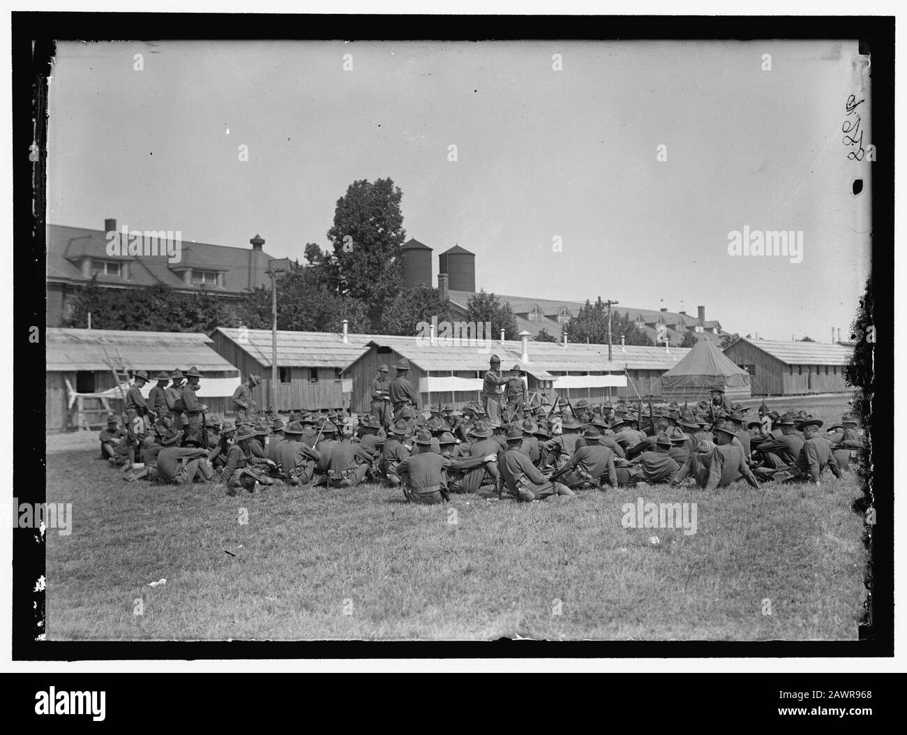 FORT MYER OFFICERS TRAINING CAMP Stock Photo - Alamy