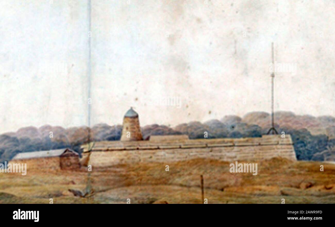 Fort Philip 1820 Stock Photo - Alamy