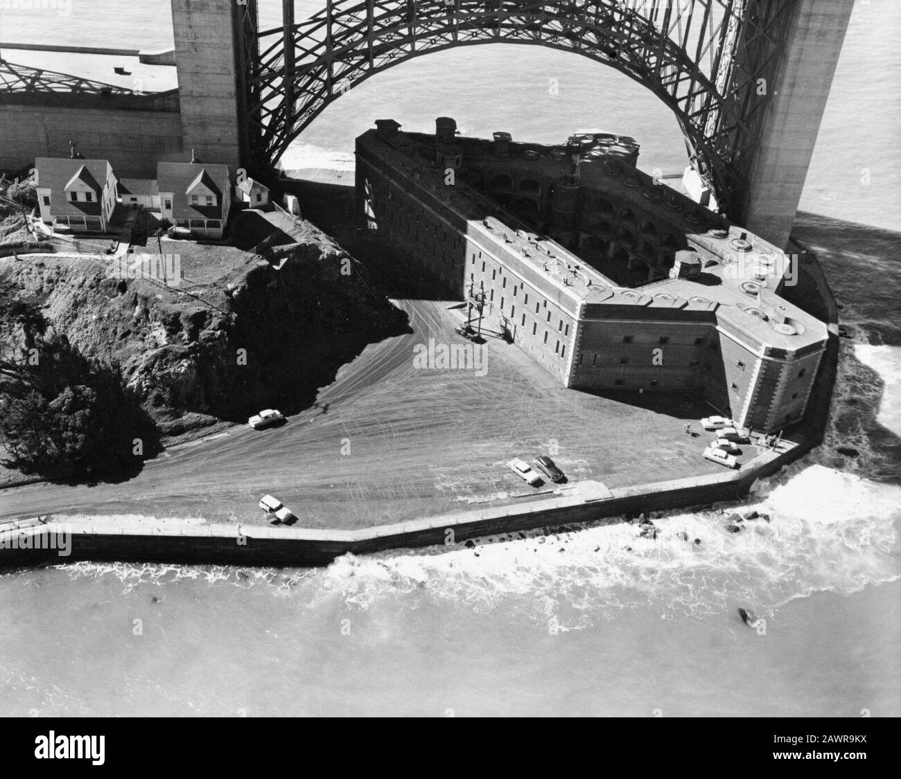 Fort Point Aerial2 Stock Photo - Alamy