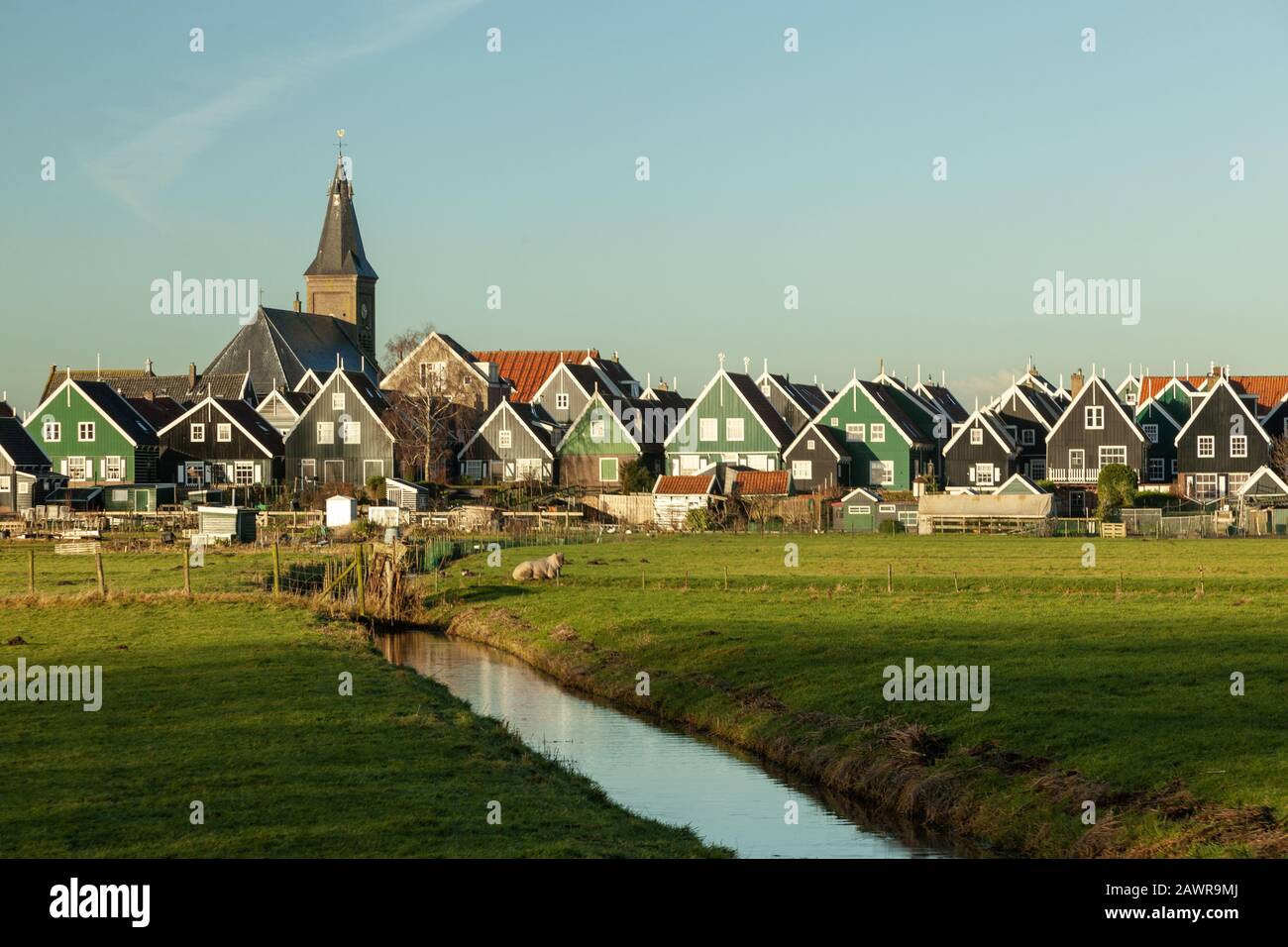 Beautiful shot marken village hi-res stock photography and images - Alamy