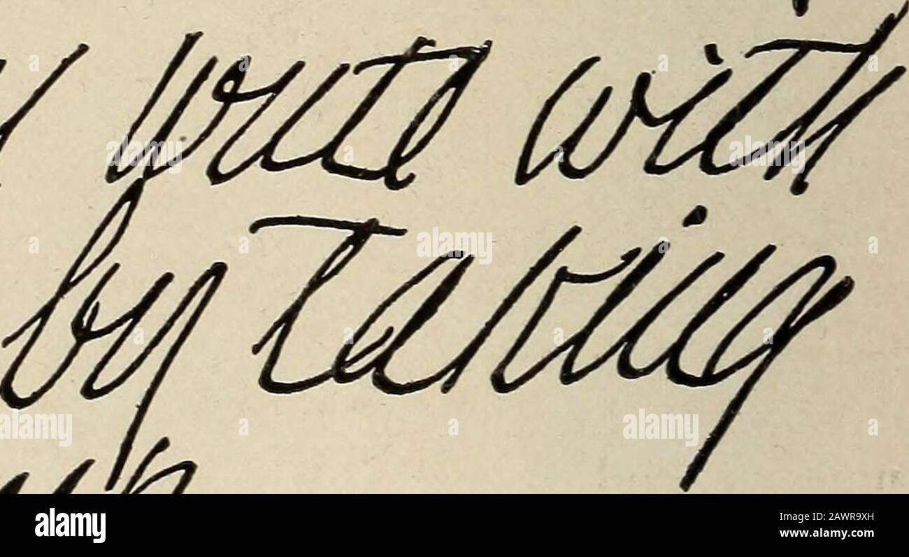 Nervous and mental diseases . Fig. 242.—1, Writers cramp, handwriting ...
