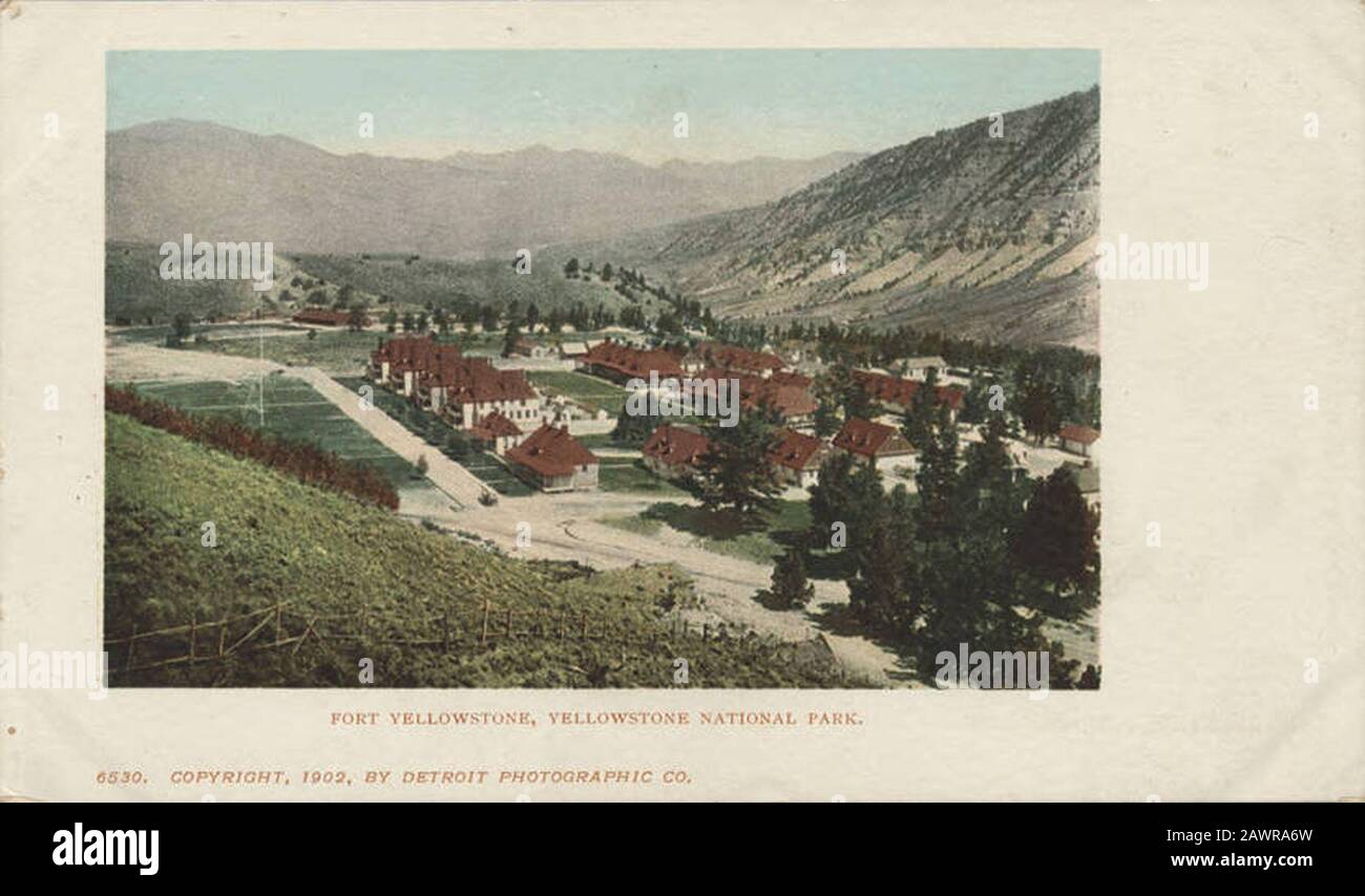 Historic fort yellowstone hi-res stock photography and images - Alamy