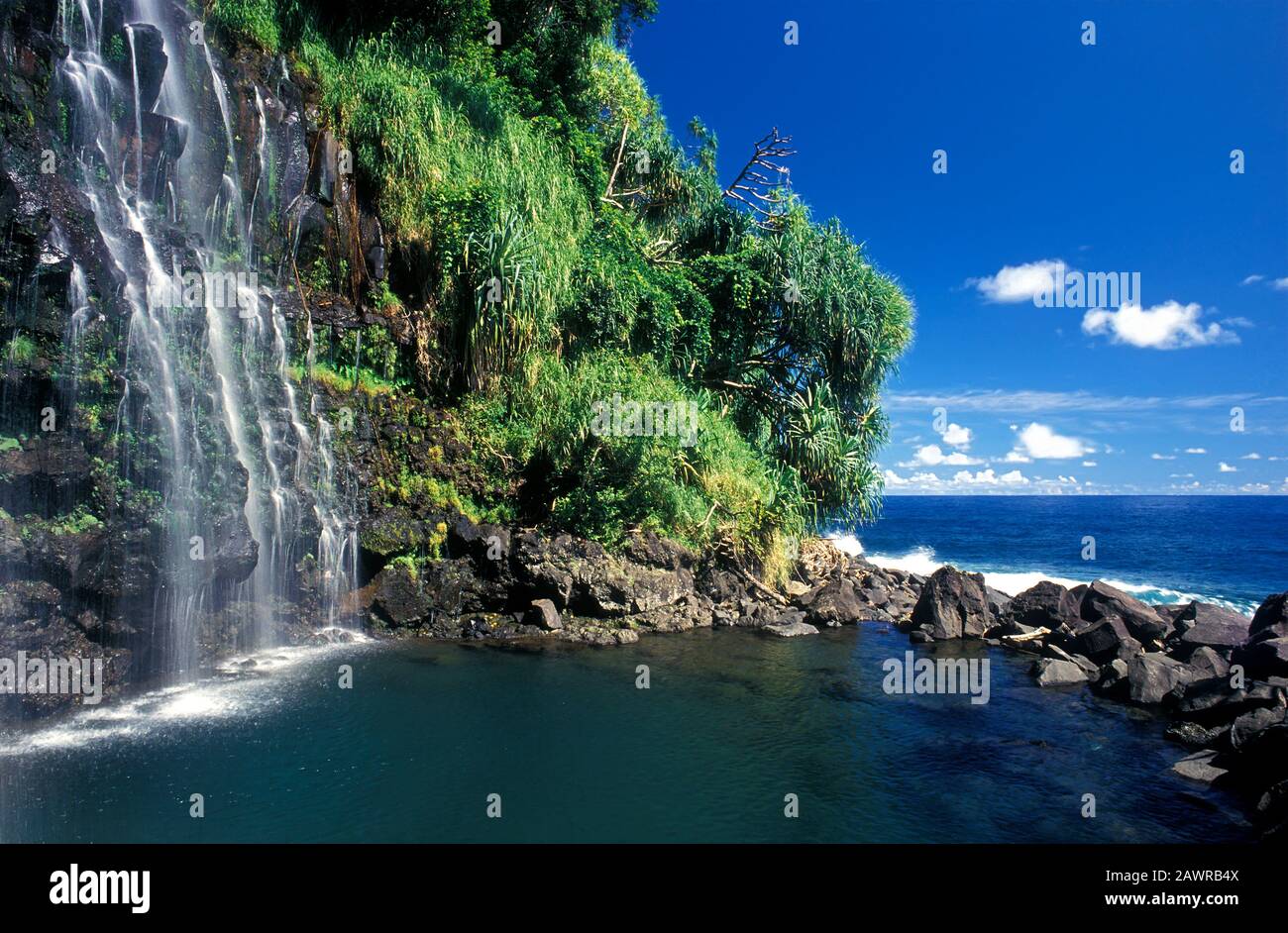 Ulaino, Blue Pool, Maui, Hawaii Stock Photo - Alamy