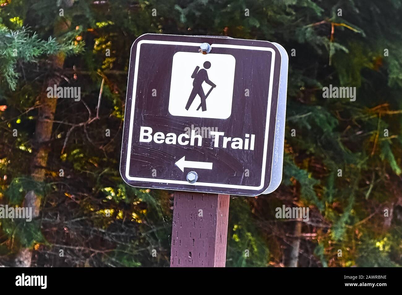 Wooden walkway beach direction sign hi-res stock photography and images ...