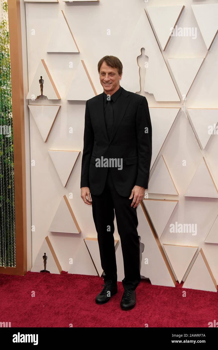 Tony Hawk walking on the red carpet at the 92nd Annual Academy Awards ...