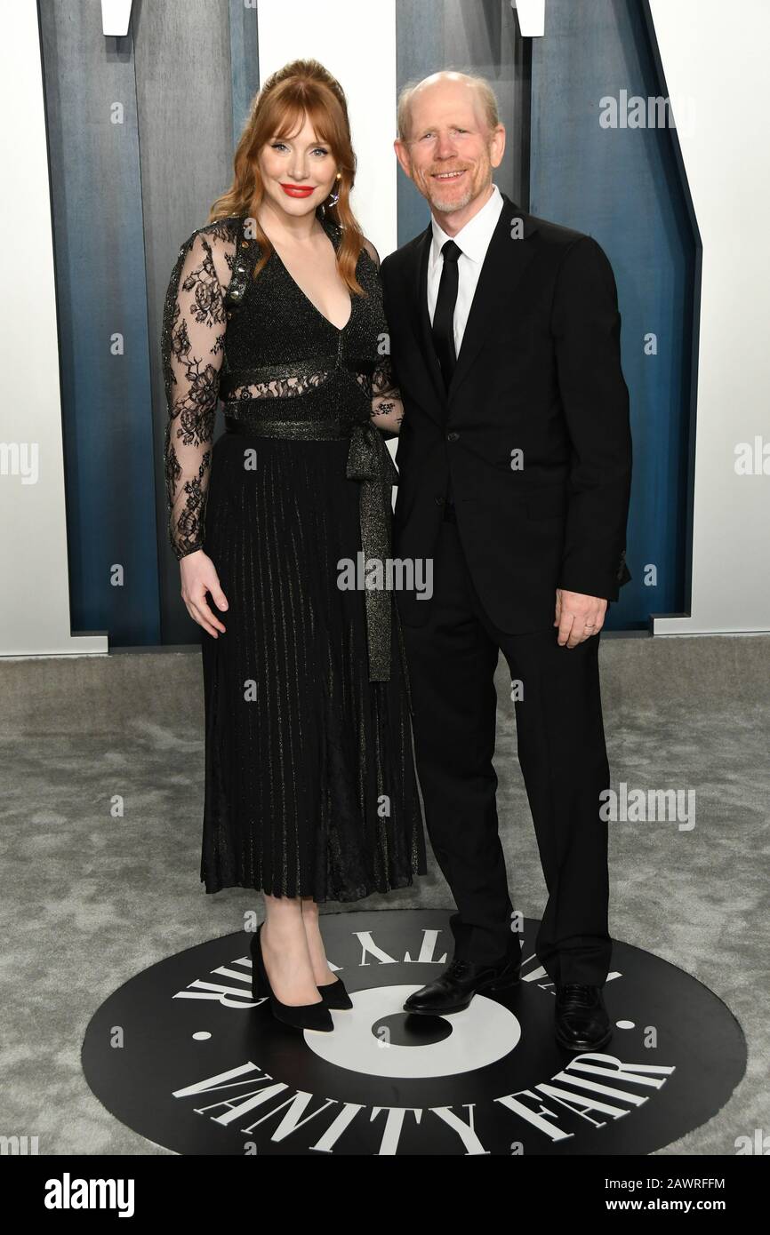 09 February 2020 - Los Angeles, California - Bryce Dallas Howard, Ron ...