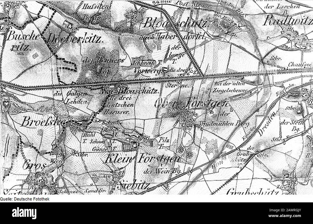 Fotothek df rp-c 0600065 Göda-Preske. Oberreit Sect. Bautzen 1844-46 ...