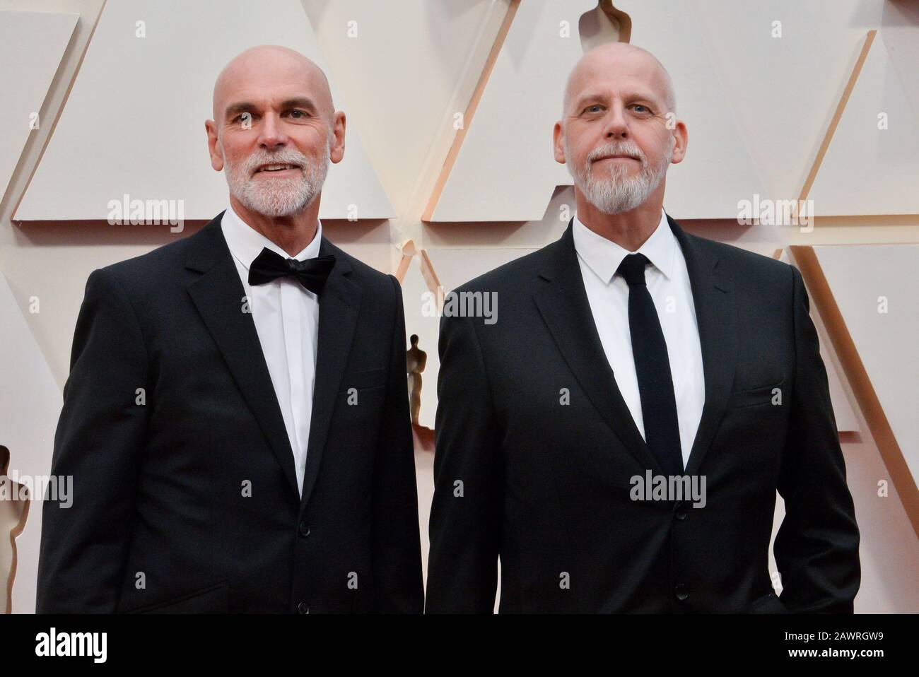 Los Angeles, United States. 09th Feb, 2020. Paul Gooch (L) and David ...