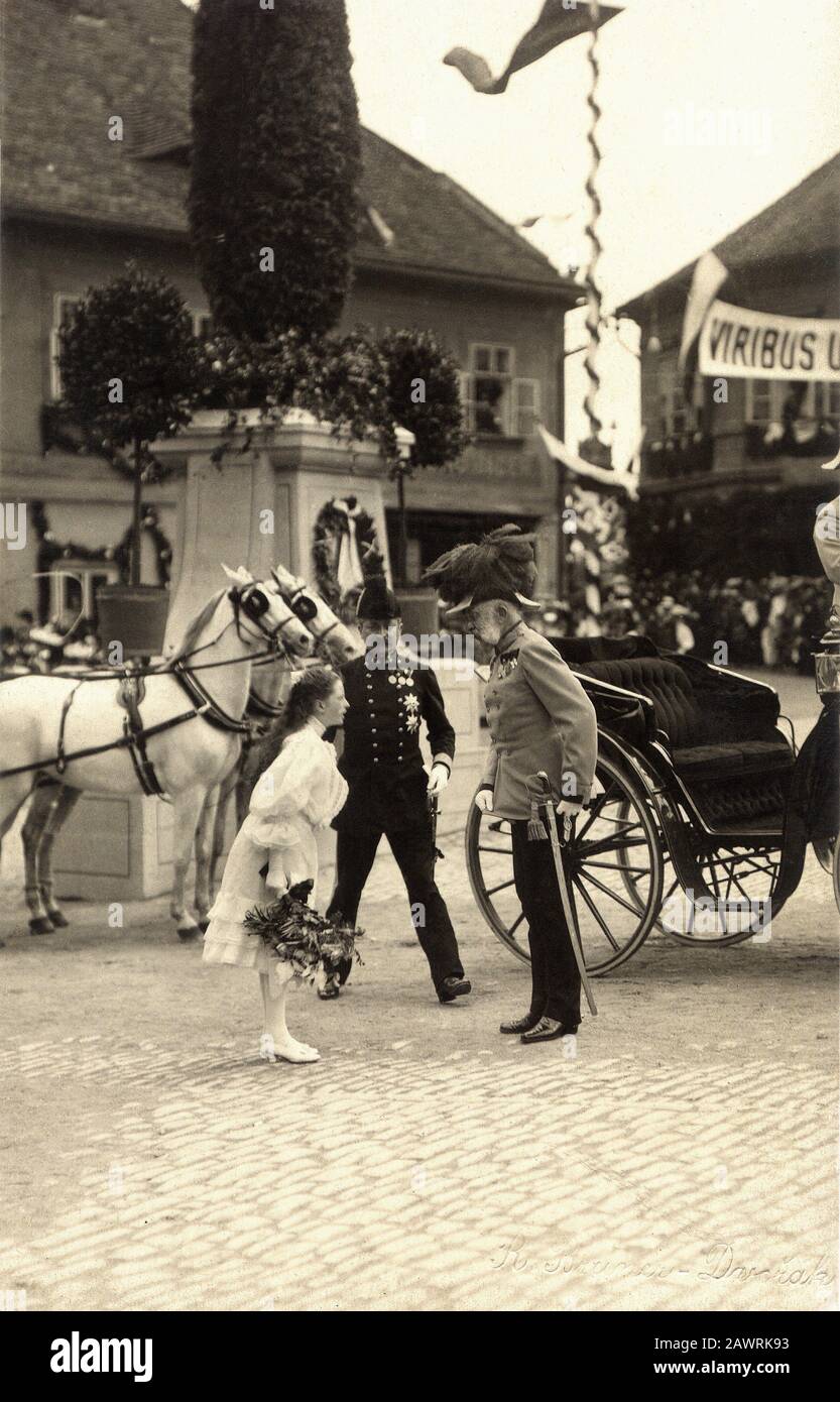 1900 c. , AUSTRIA : The austrian Kaiser FRANZ JOSEF ( 1830 - 1916 ...