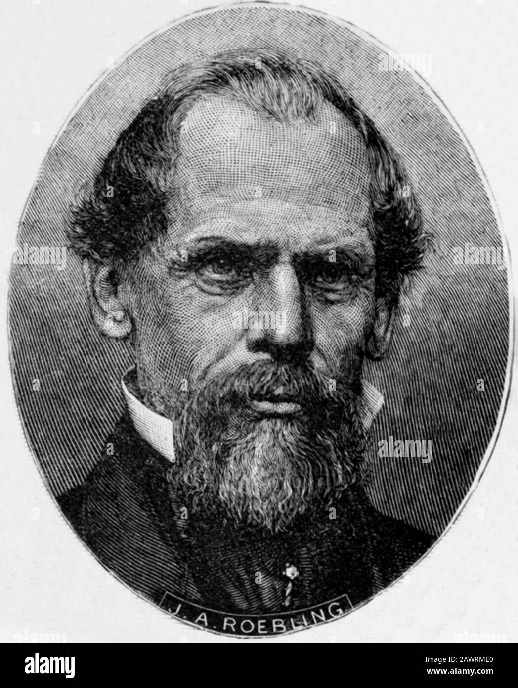 1883 , 26 may , NEW YORK , USA : John Augustus Roebling ( 1806 - 1869 ...