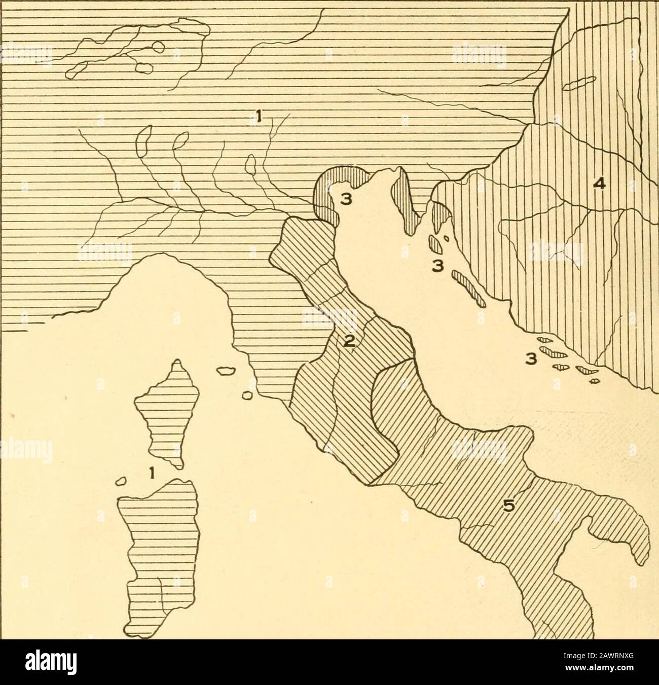 The story of the map of Europe, its making and its changing . ITALY IN ...