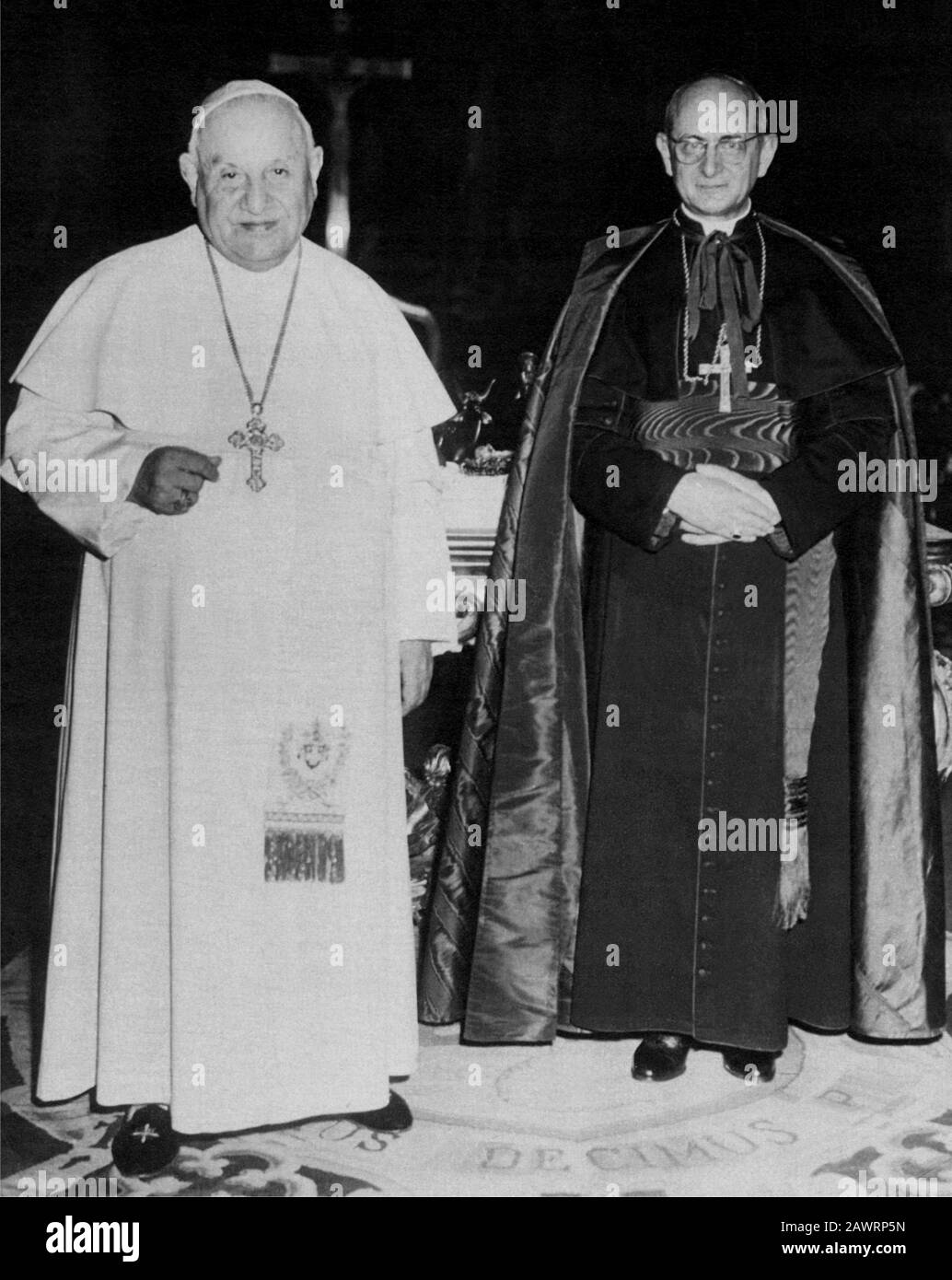1959 ca , ROME , ITALY : The italian Pope JOHN XXIII ( 1881 - 1963 ...