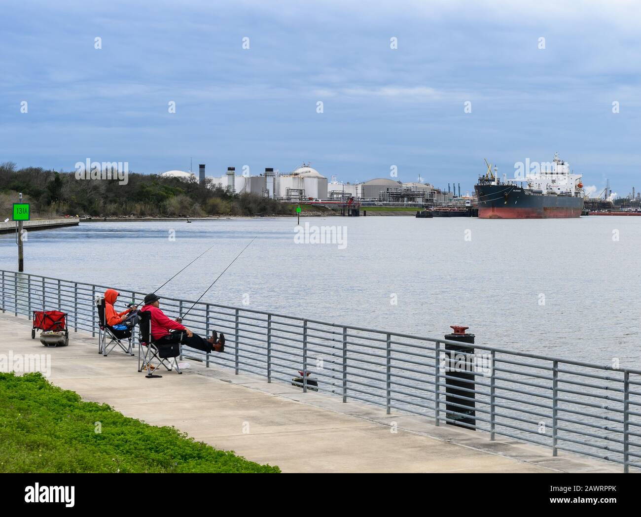 Houston ship channel hi-res stock photography and images - Alamy