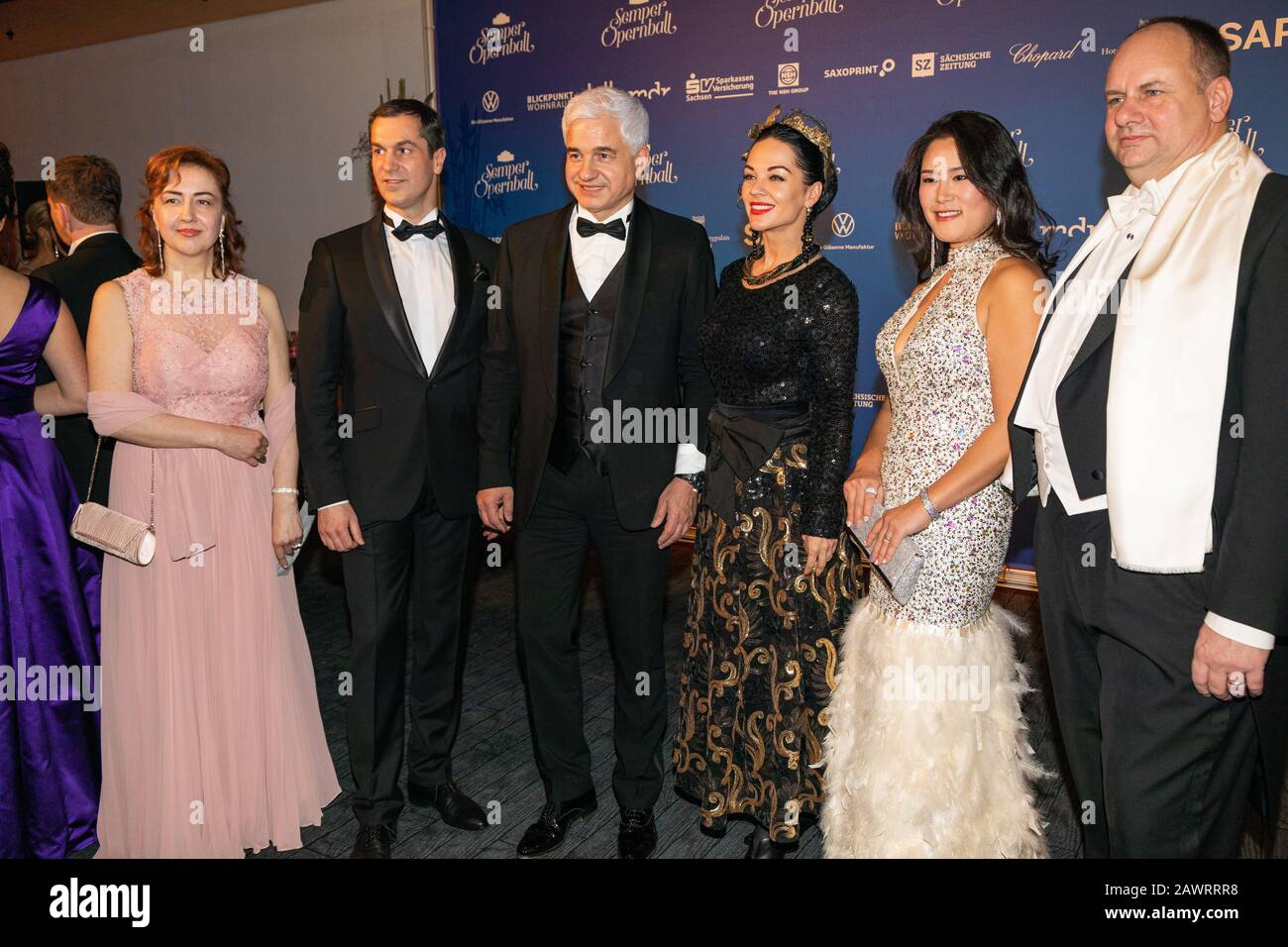 Hans-Joachim Frey , Dirk Hilbert mit Ehefrau Su Yeon Hilbert beim 15 ...