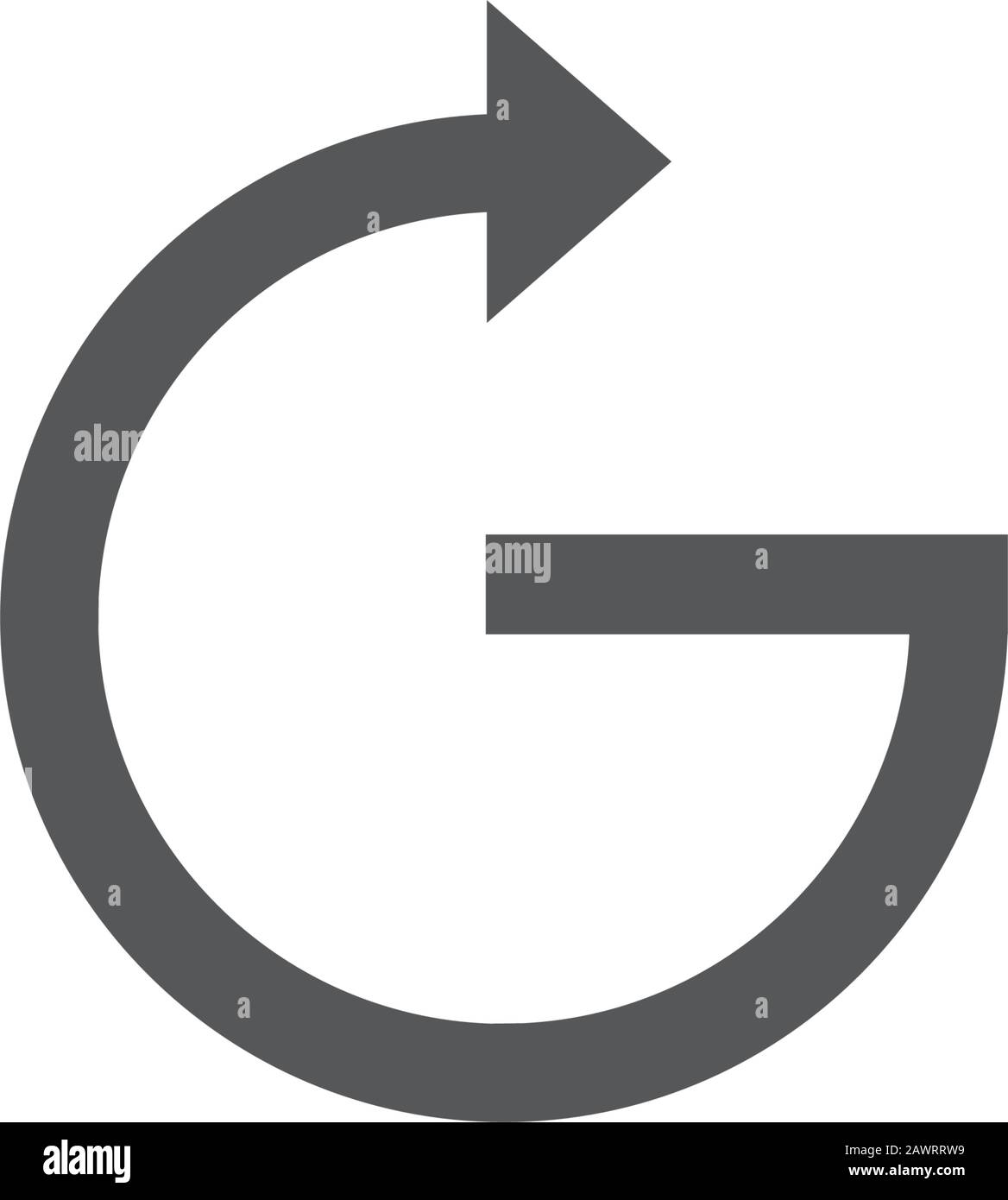 Letter G arrow logo icon design template element. Stock Vector ...