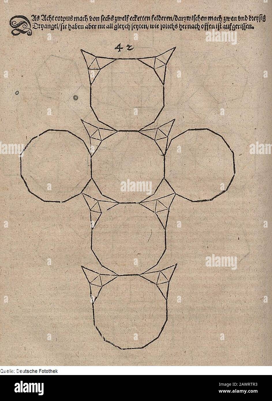 Fotothek df tg 0000777 Geometrie ^ Polyeder Stock Photo - Alamy
