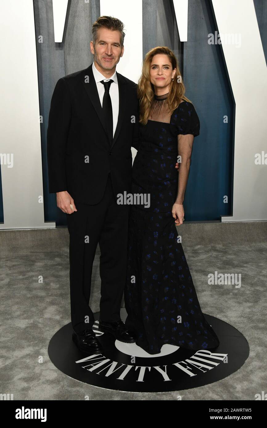09 February 2020 - Los Angeles, California - David Benioff, Amanda Peet ...
