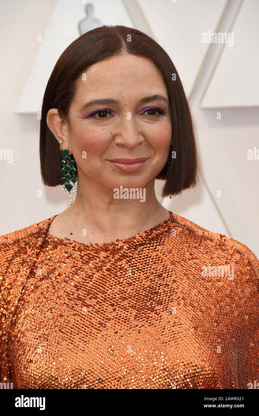 Maya Rudolph walking on the red carpet at the 92nd Annual Academy ...