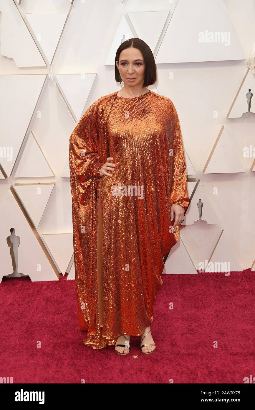 Maya Rudolph walking on the red carpet at the 92nd Annual Academy ...