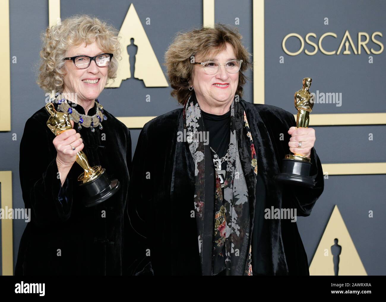 Los Angeles, United States. 09th Feb, 2020. (L-R) Barbara Ling and ...