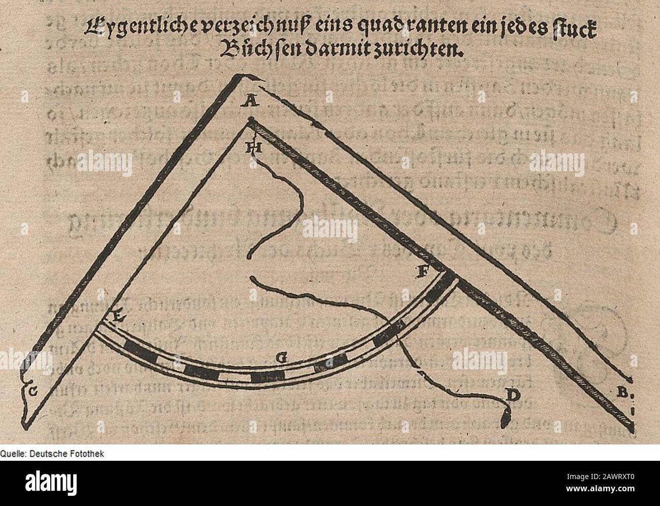 Quadrant Instrument Historical High Resolution Stock Photography and ...