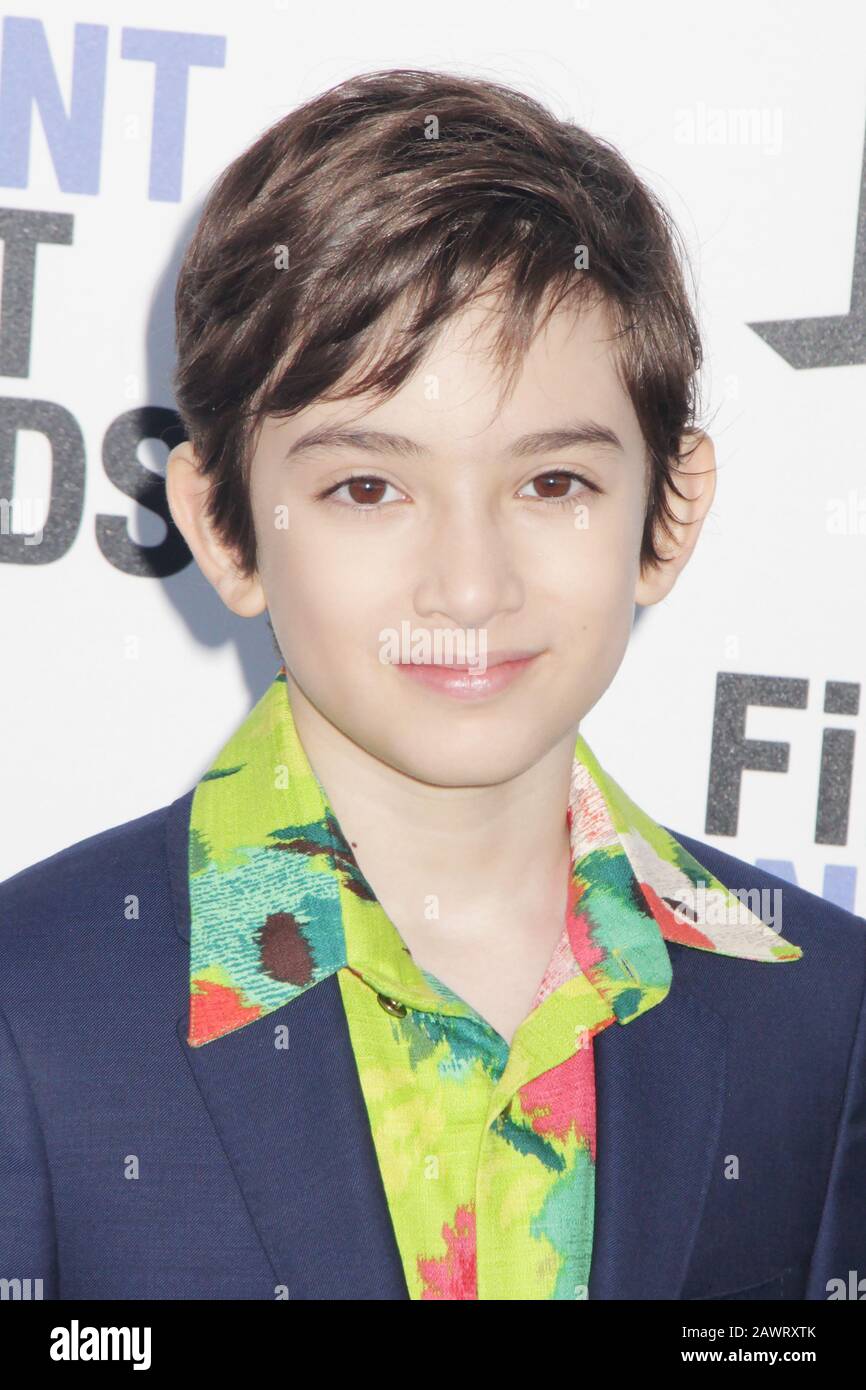 Azhy Robertson 02/08/2020 2020 Film Independent Spirit Awards held at ...