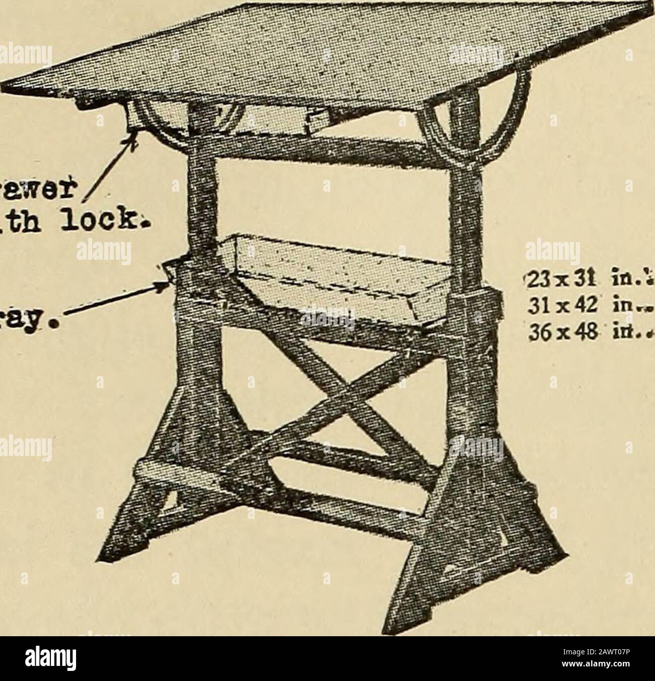 Small drafting table hi-res stock photography and images - Alamy