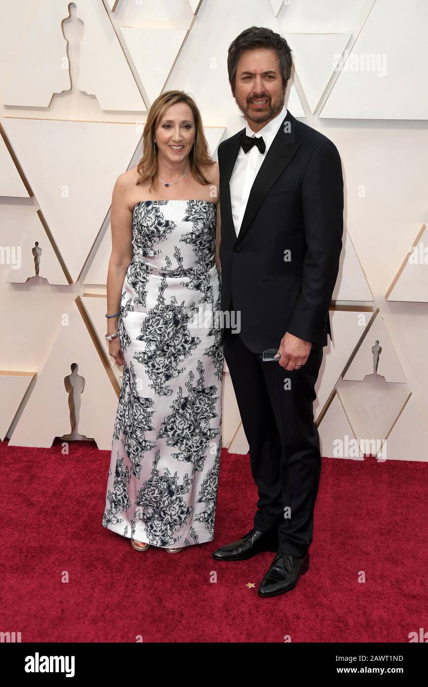 Anna Romano and Ray Romano walking on the red carpet at the 92nd Annual ...