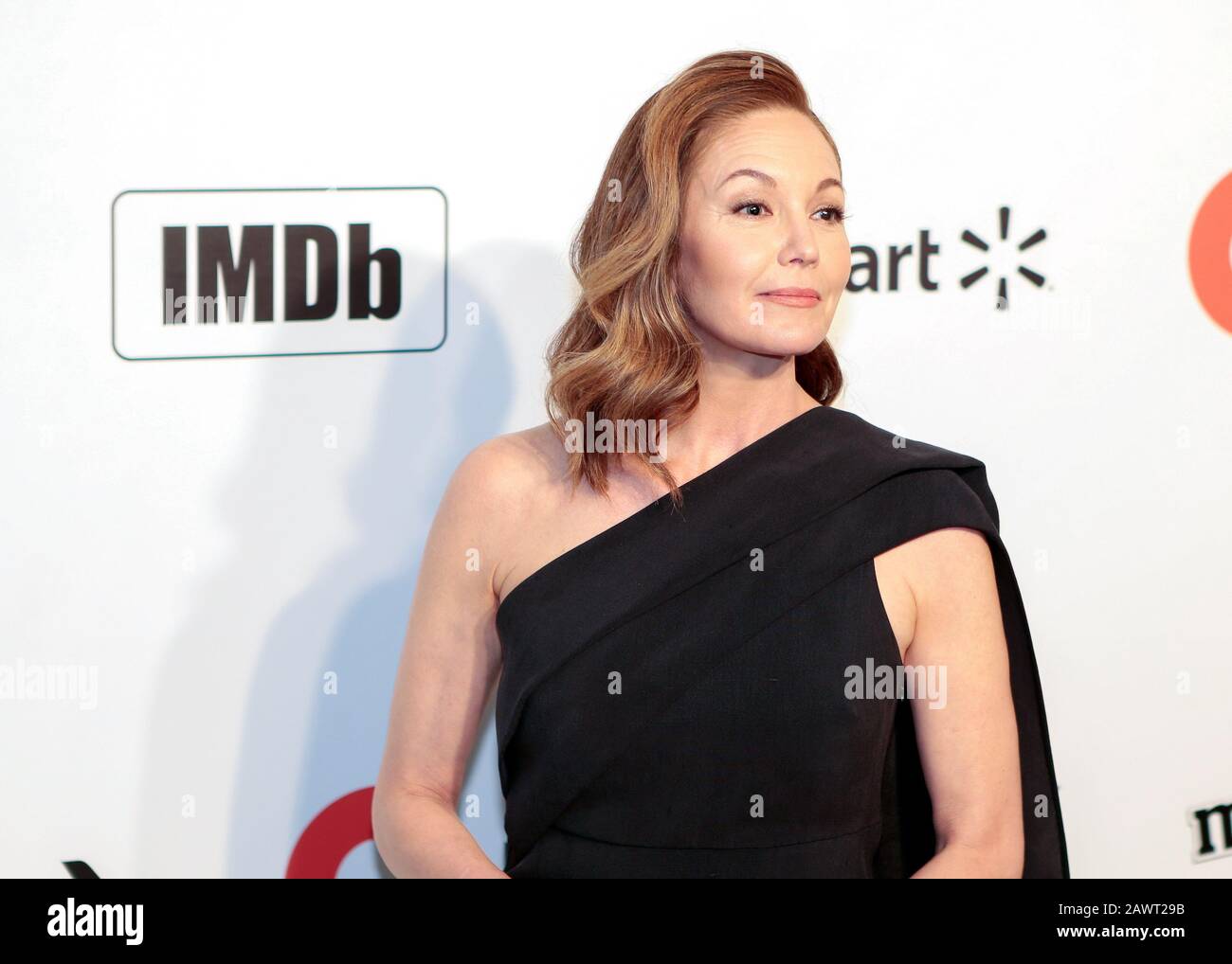 Diane Lane attending the Elton John AIDS Foundation Viewing Party held ...