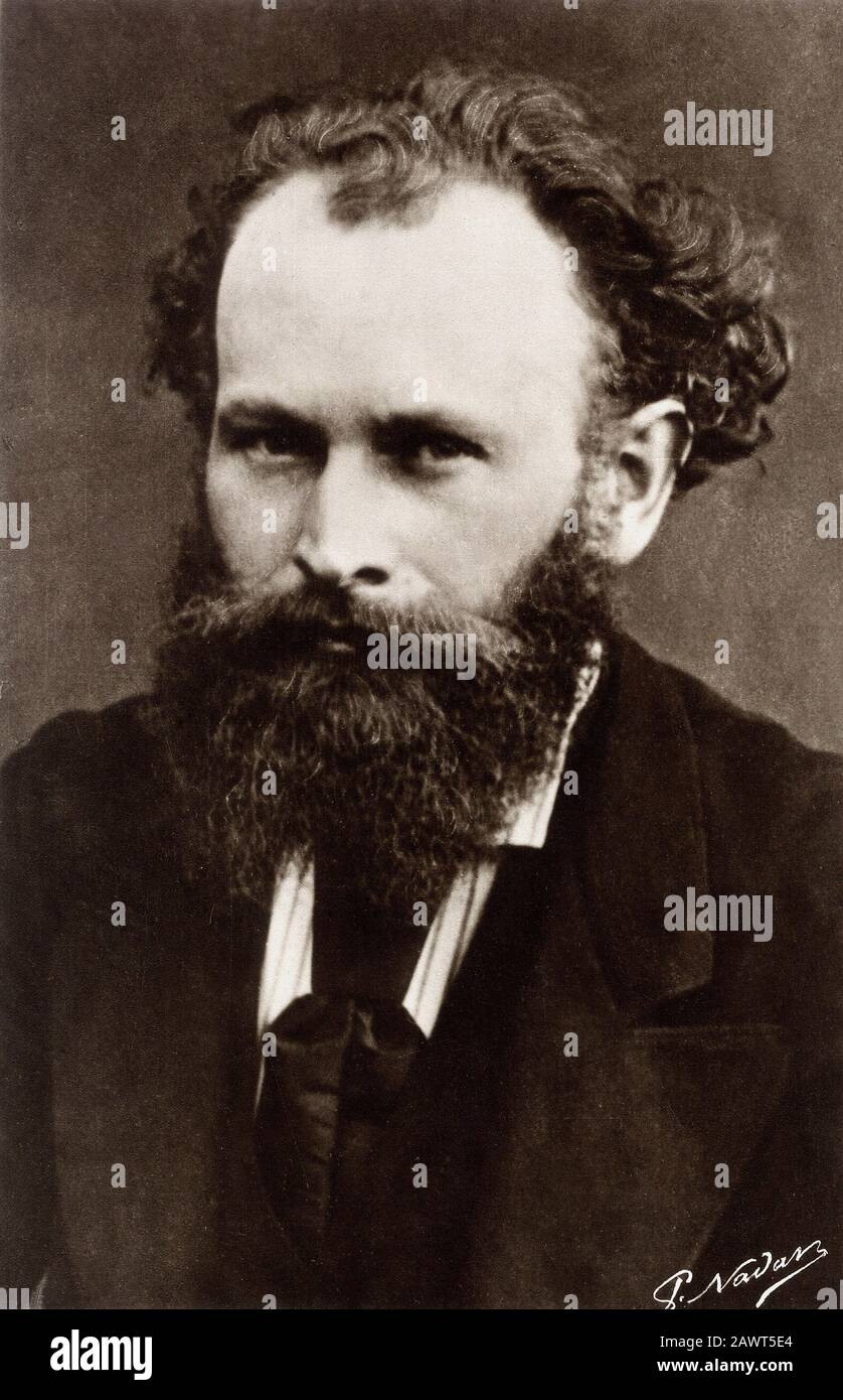 1880 c., FRANCE : The most celebrated french Impressionist painter ...