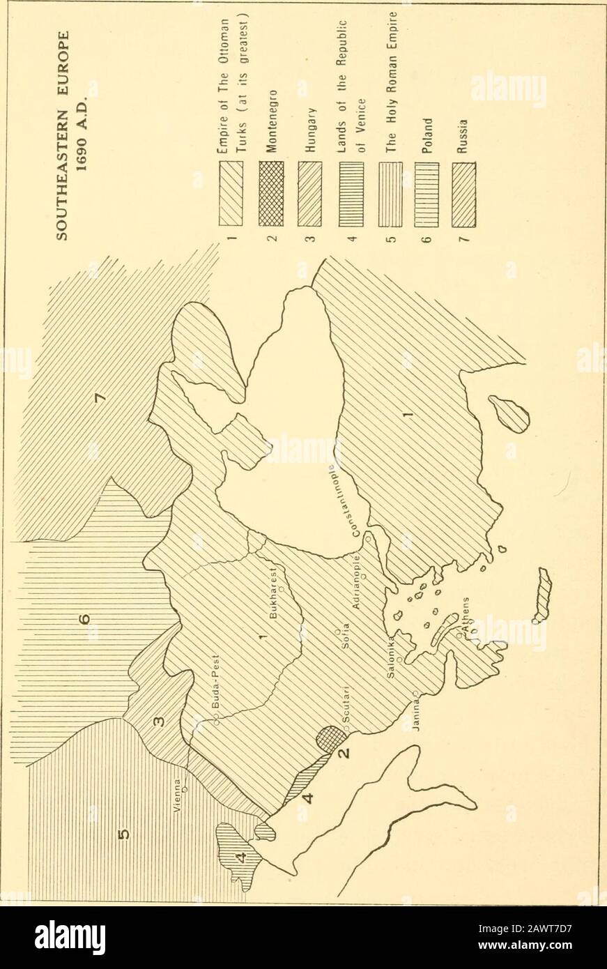 Greater hungary map hi-res stock photography and images - Alamy