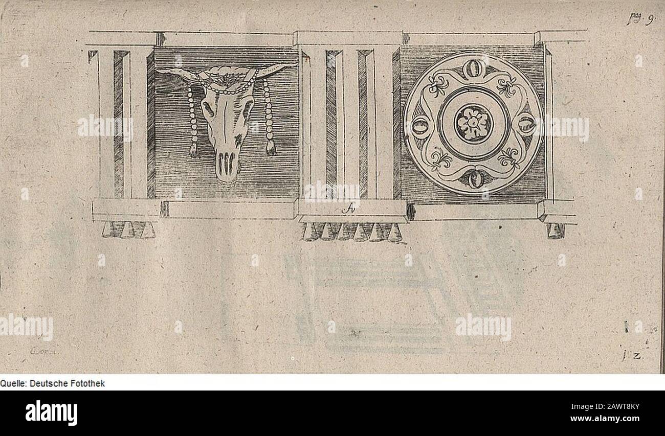 Triglyph hi-res stock photography and images - Alamy