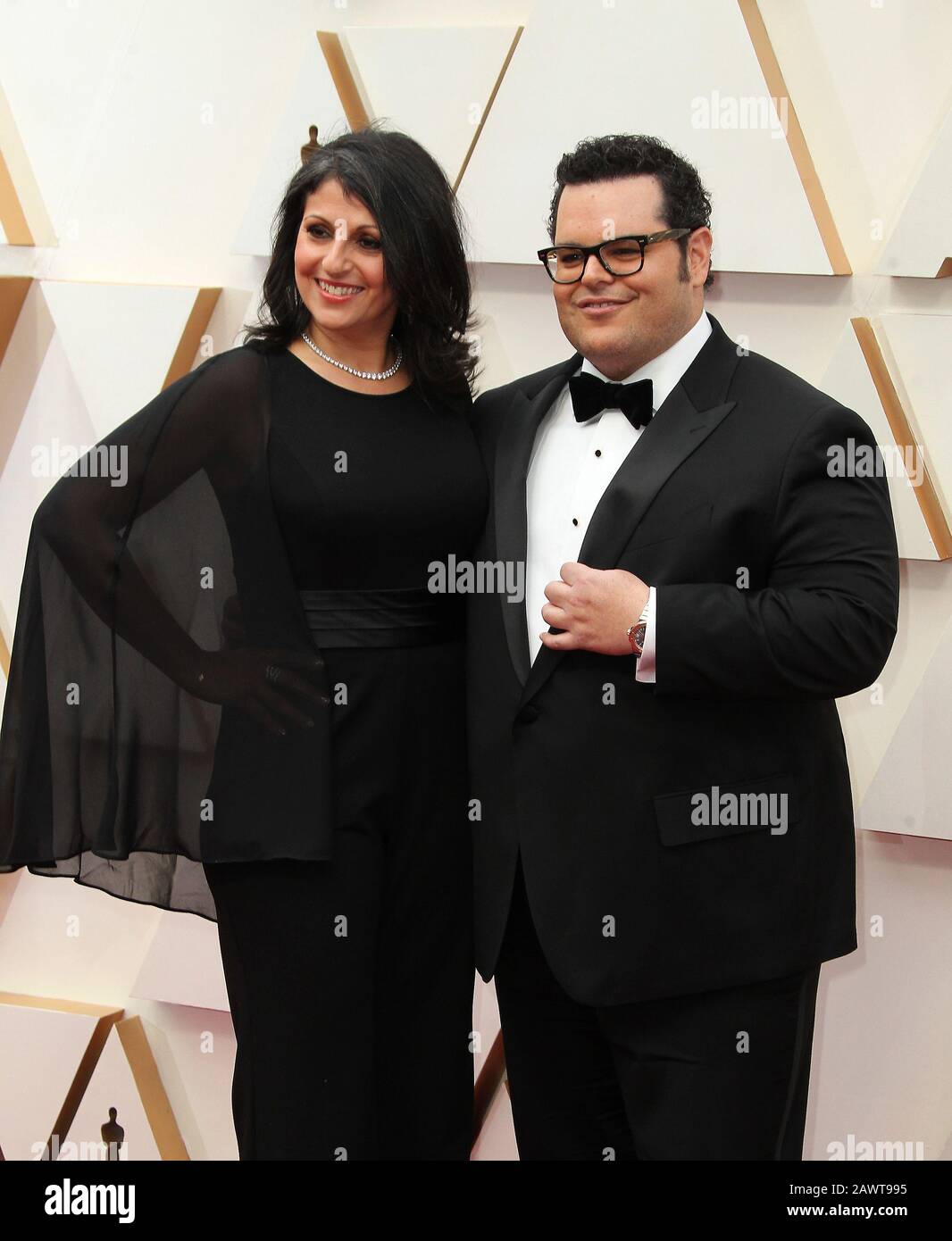 Los Angeles, California, USA. 09th Feb, 2020. Ida Darvish, Josh Gad. 92nd Annual Academy Awards ...