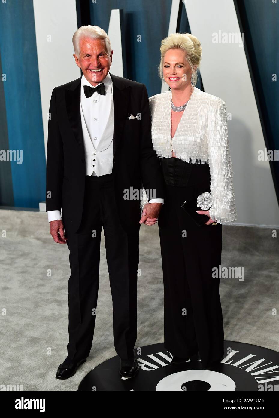 George Hamilton attending the Vanity Fair Oscar Party held at the ...