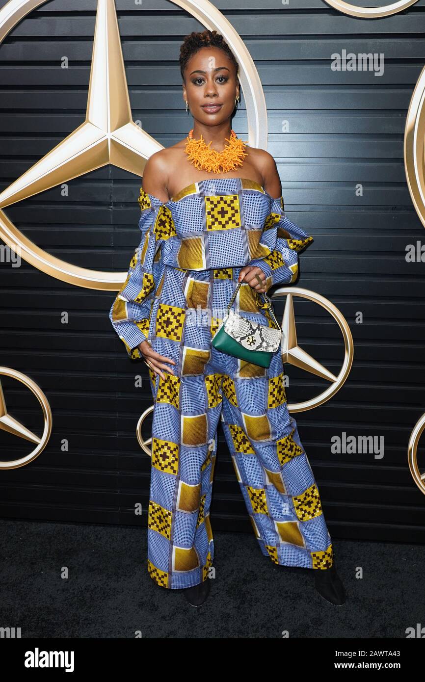 Beverly Hills, Ca. 9th Feb, 2020. Zuri Adele at the Mercedes-Benz ...