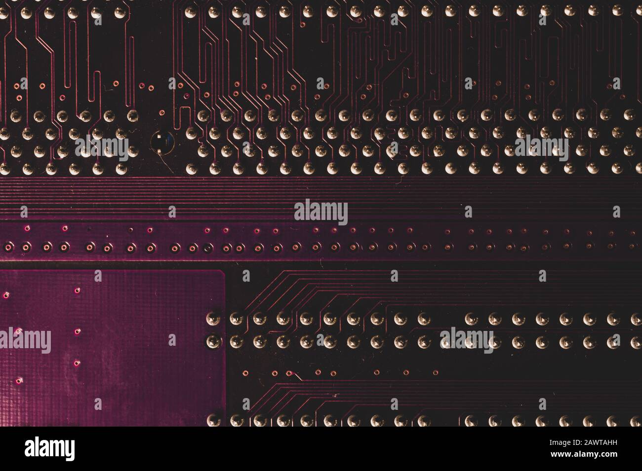 Electronic circuit board abstract background. computer hardware ...