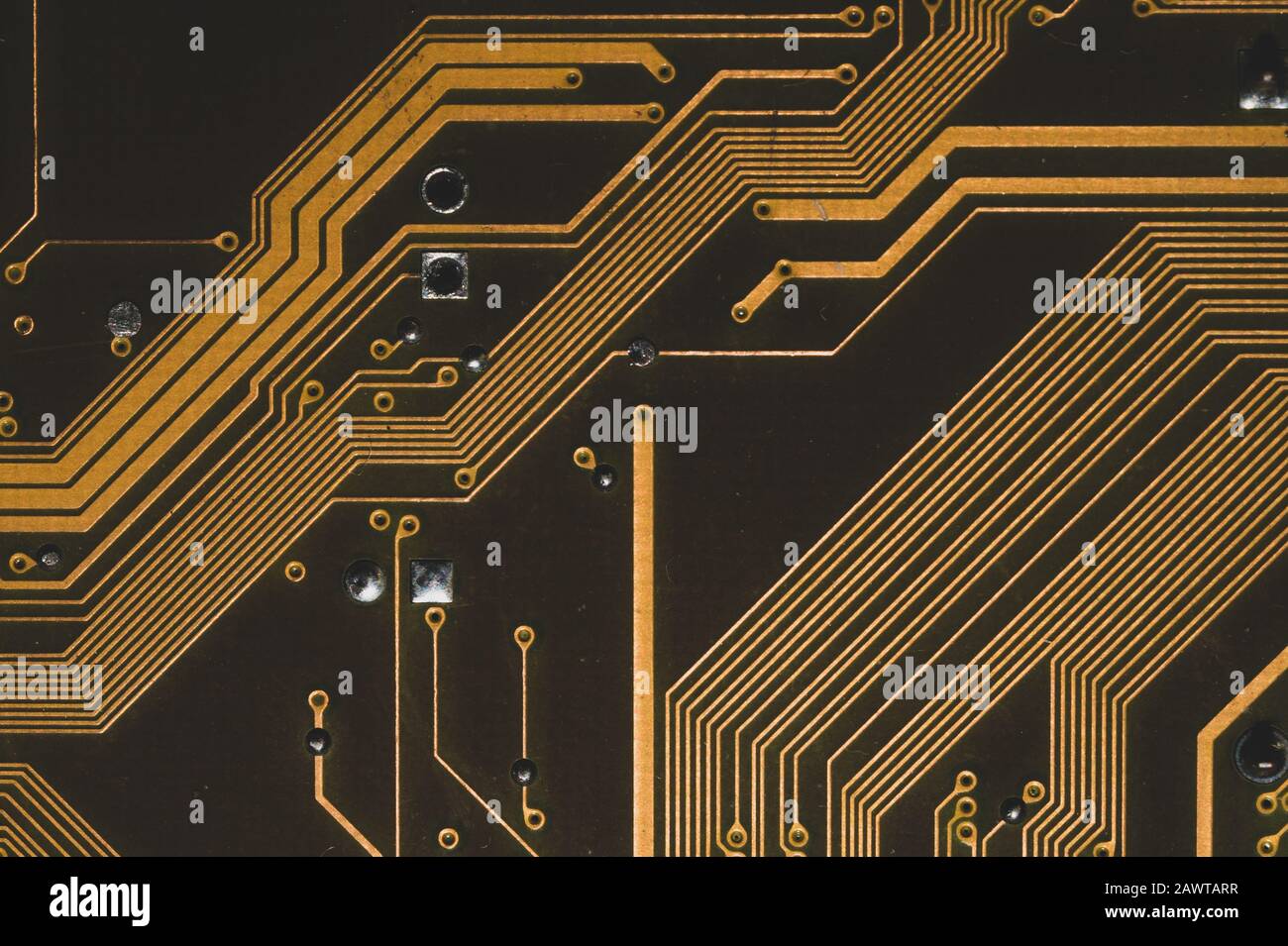 Electronic circuit board abstract background. computer hardware ...