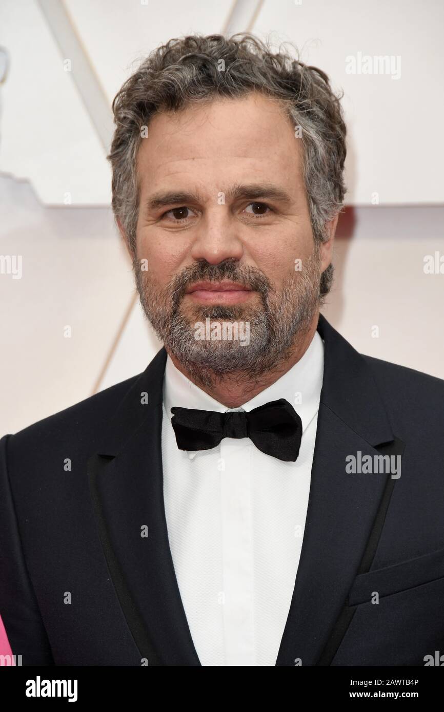 Mark Ruffalo walking on the red carpet at the 92nd Annual Academy ...