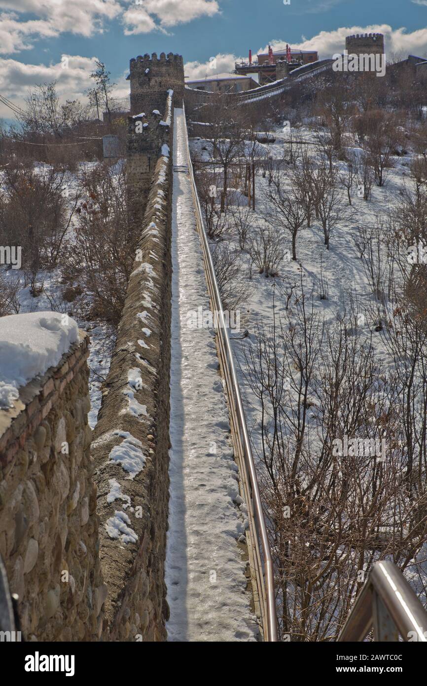 Great Wall of Georgia Stock Photo - Alamy