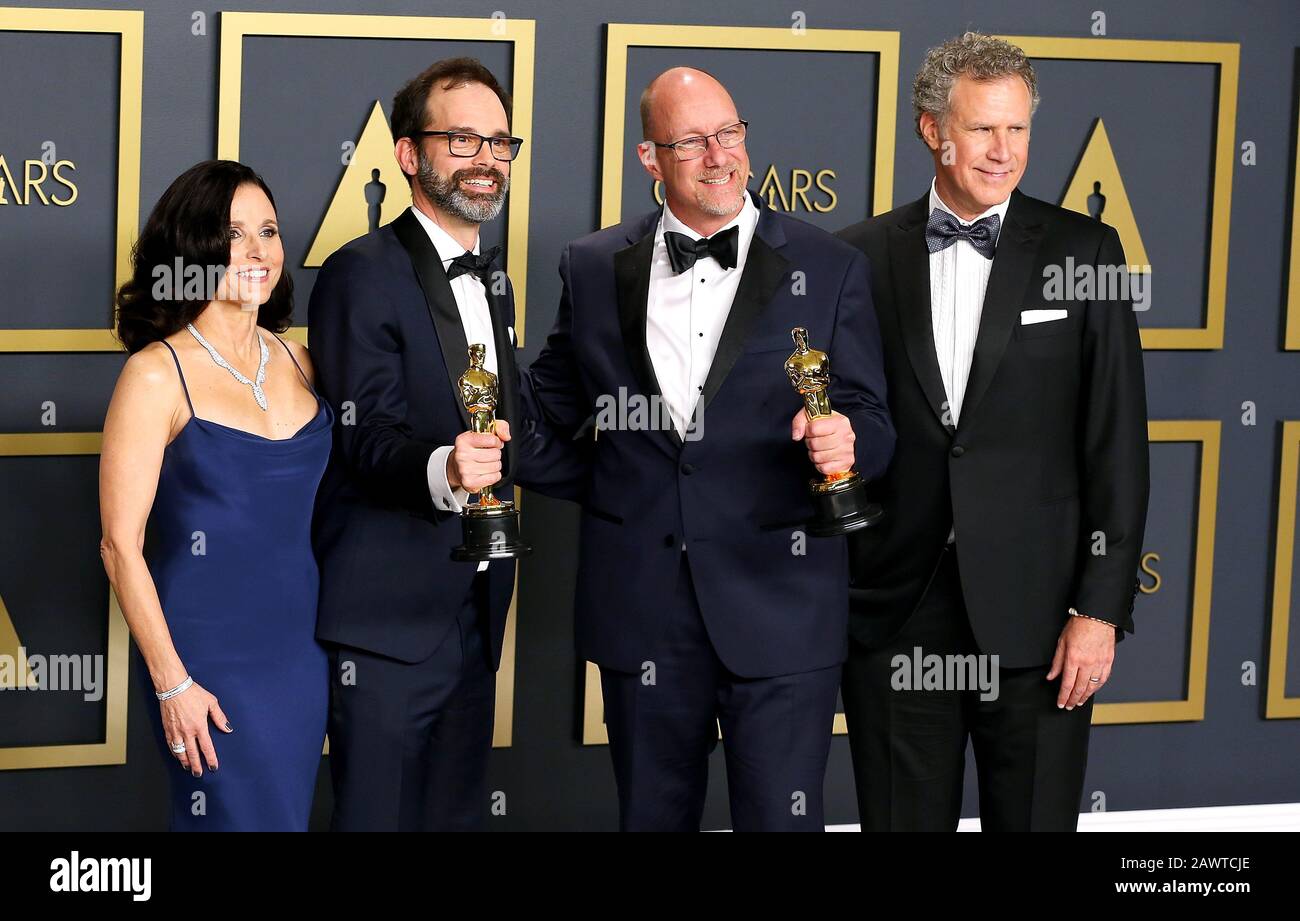 HOLLYWOOD, CA - FEBRUARY 9: Andrew Buckland, Michael McCusker, Julia ...